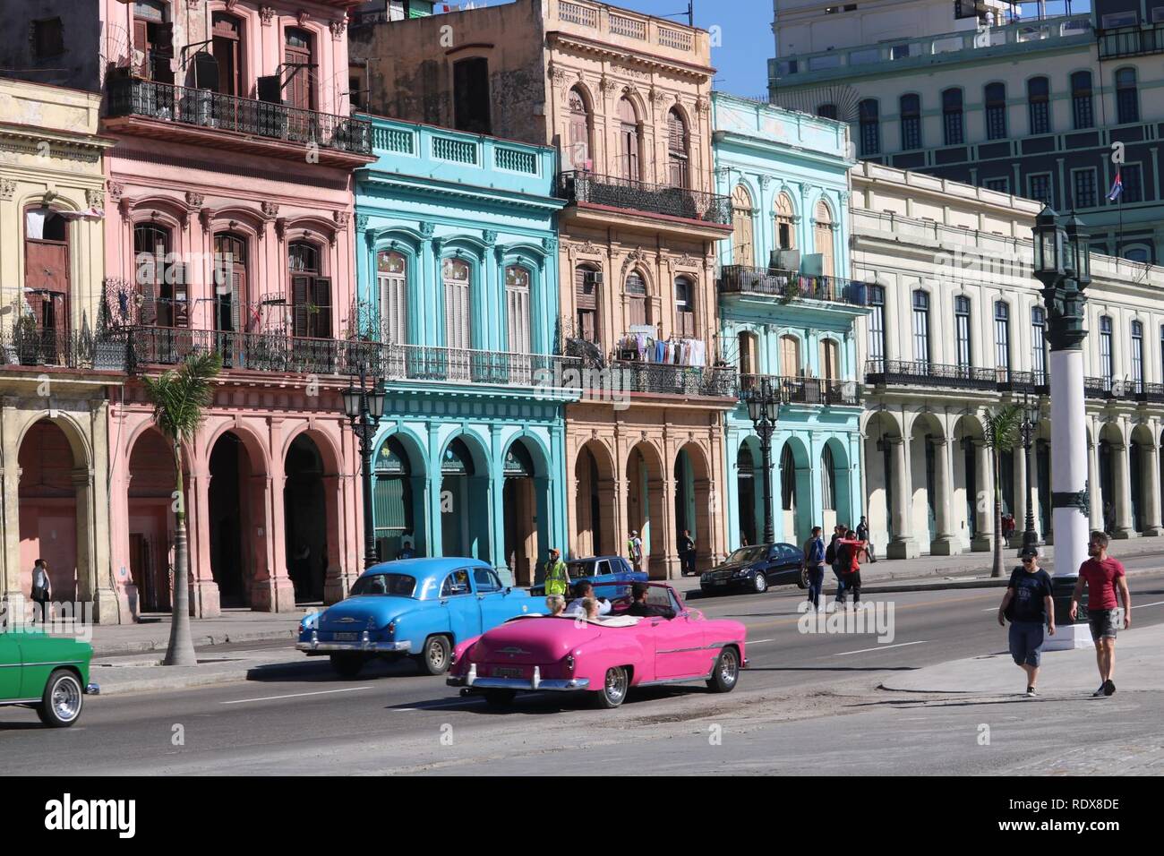 Architecture Travel City Street Tourism Cuba Stock Photo - Alamy