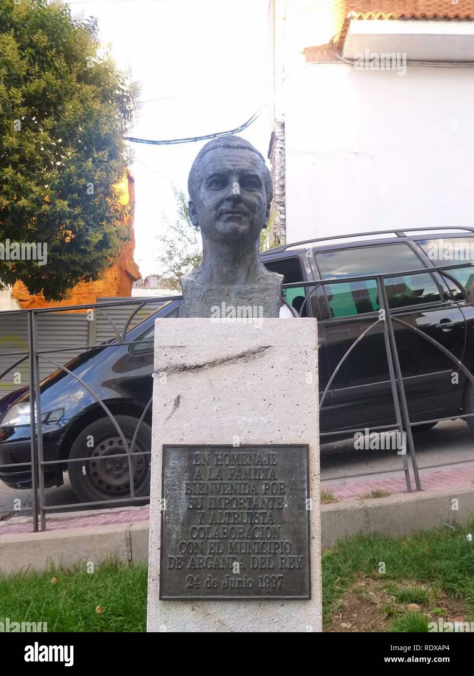 Arganda del Rey - escultura 1 Stock Photo - Alamy