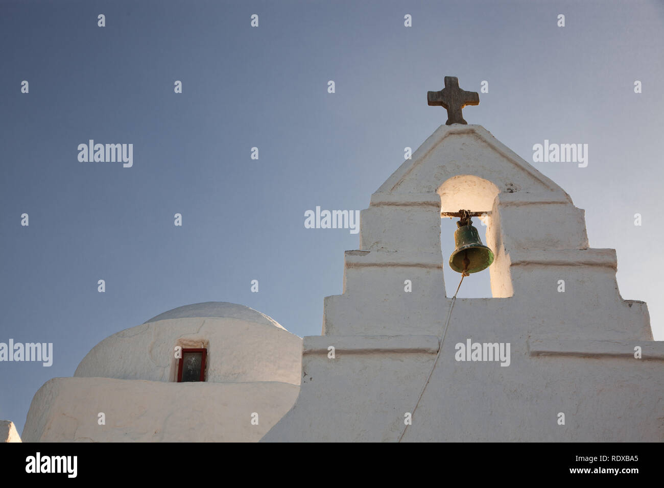 minimalist greek church detail Stock Photo - Alamy