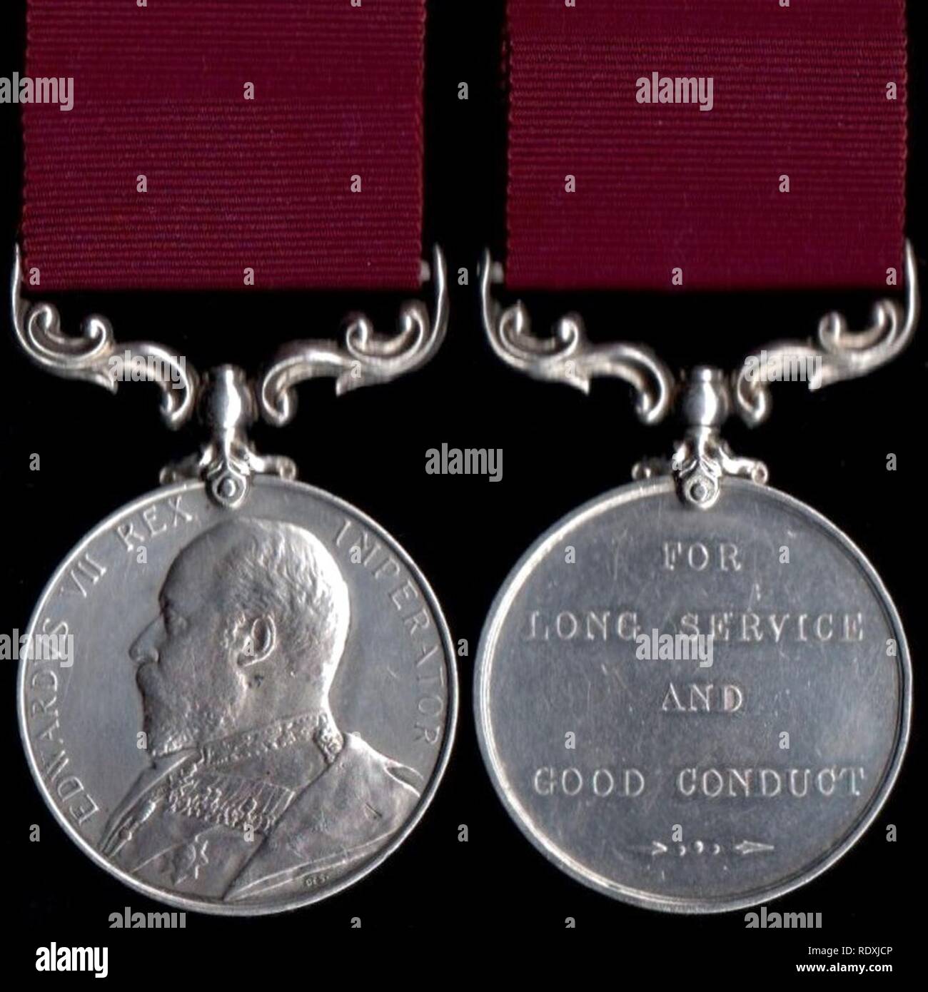 Long service good conduct hi-res stock photography and images - Alamy