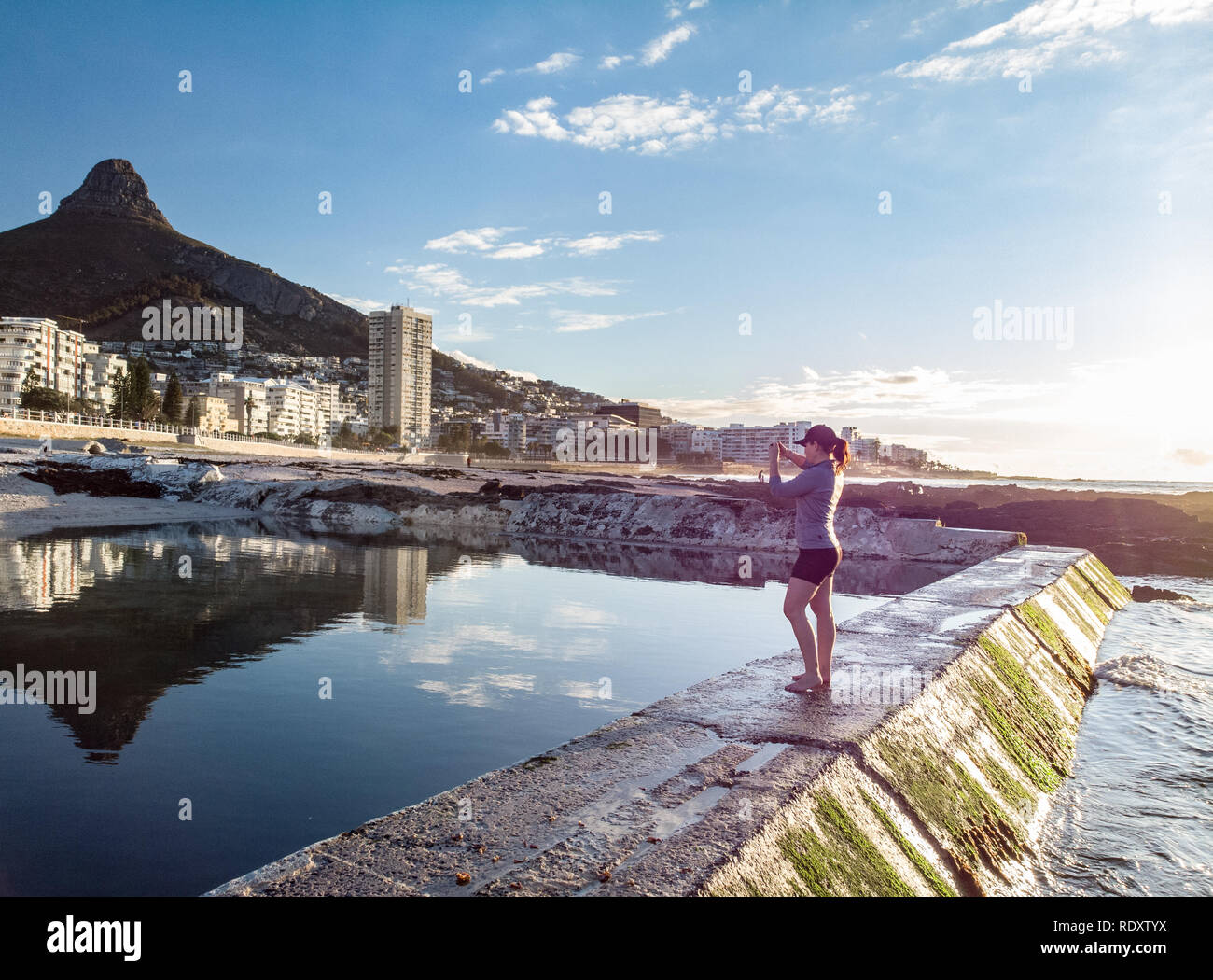 Sea point pool, cape town, south africa hi-res stock photography and ...