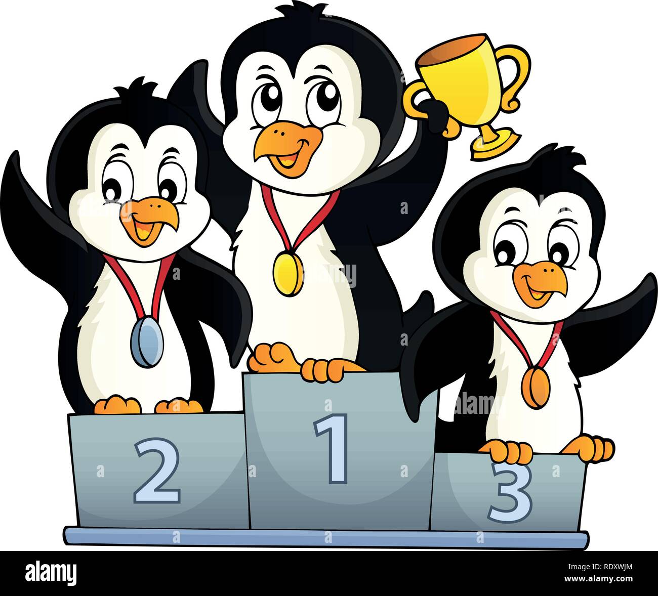 Penguin award Stock Vector Images - Alamy