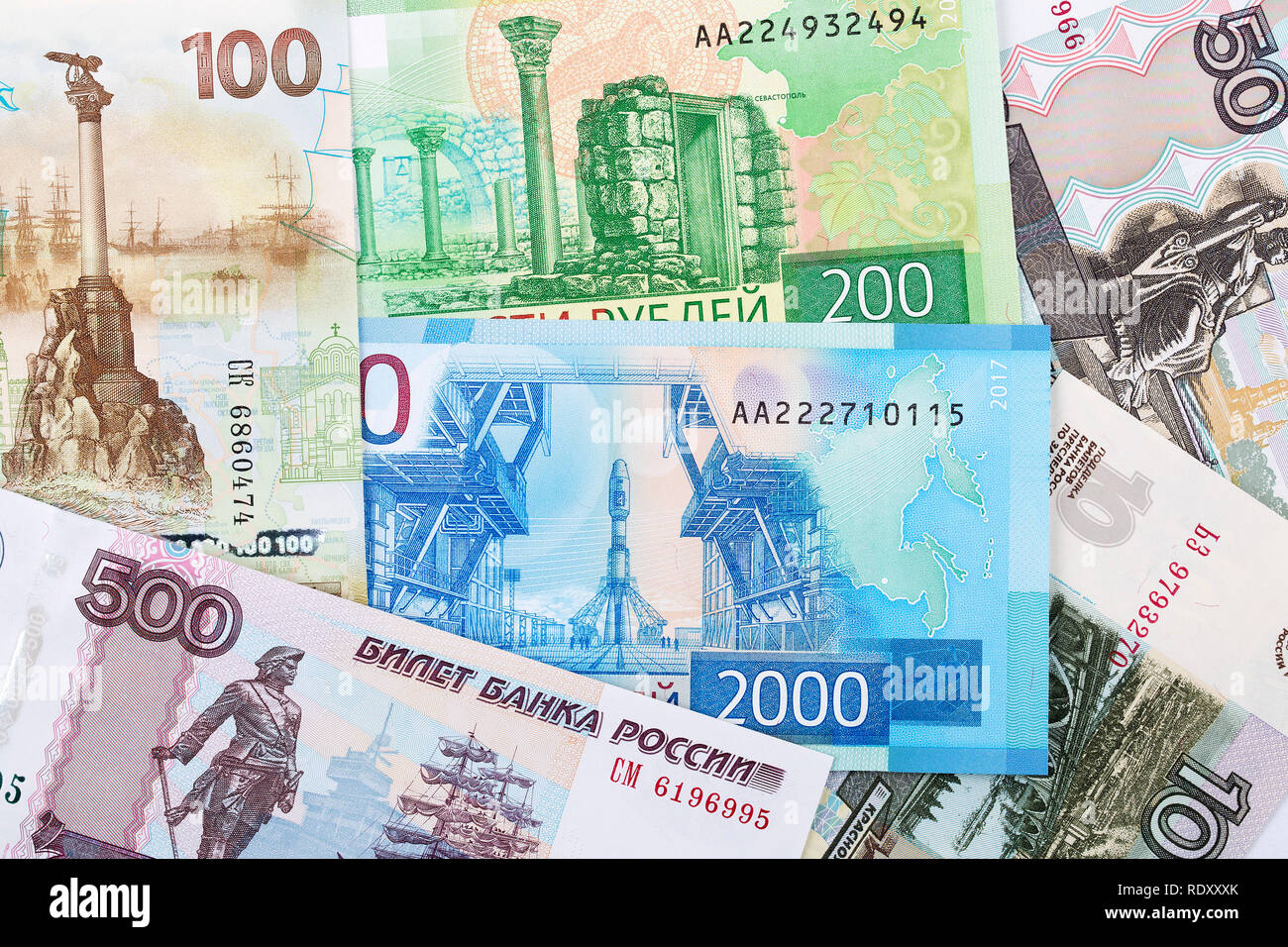 Russian money hi-res stock photography and images - Alamy