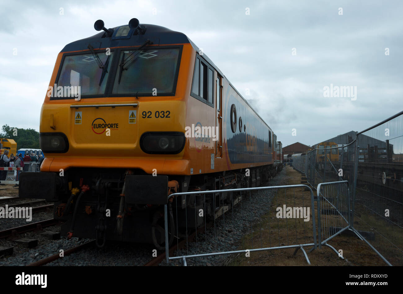 Class 92 electric locomotive 92 hi-res stock photography and images - Alamy