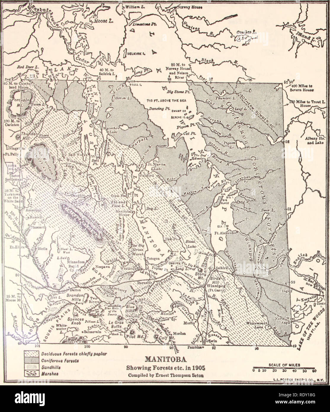 Map of carberry hi-res stock photography and images - Alamy