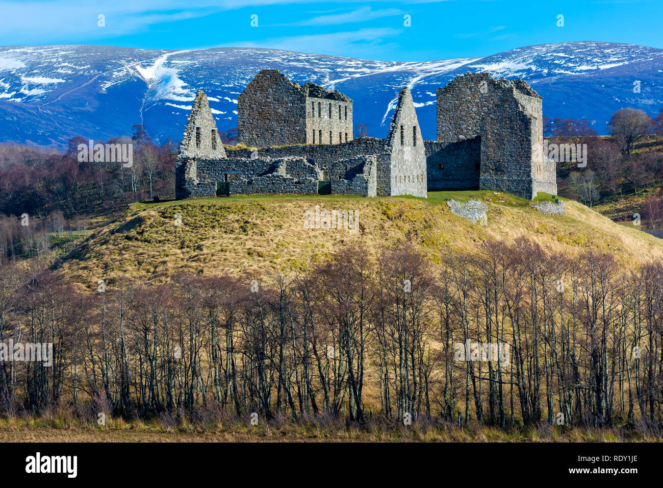Ruthven castle hi-res stock photography and images - Alamy