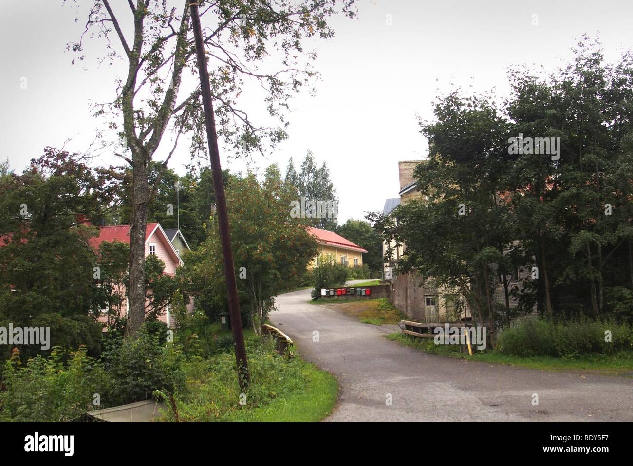 Arrakoski village in Padasjoki Finland Stock Photo - Alamy