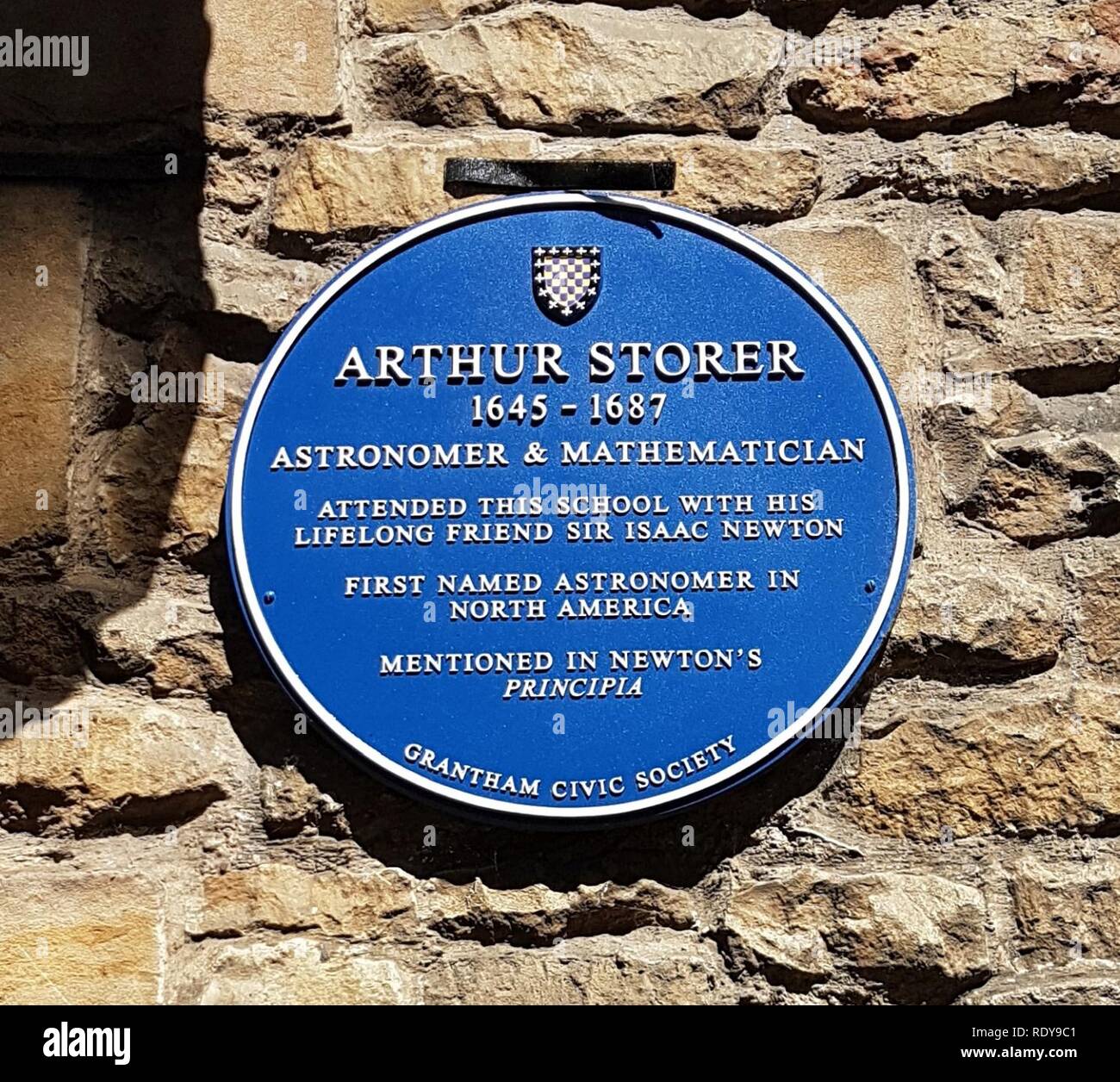 Arthur storer plaque hi-res stock photography and images - Alamy