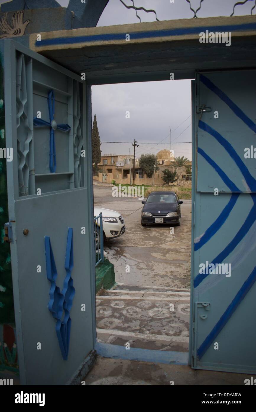 Artist Basima al-Safar's home in alQosh 03 Stock Photo - Alamy