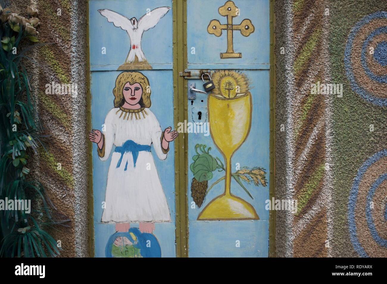 Artist Basima al-Safar's home in alQosh 04 Stock Photo - Alamy