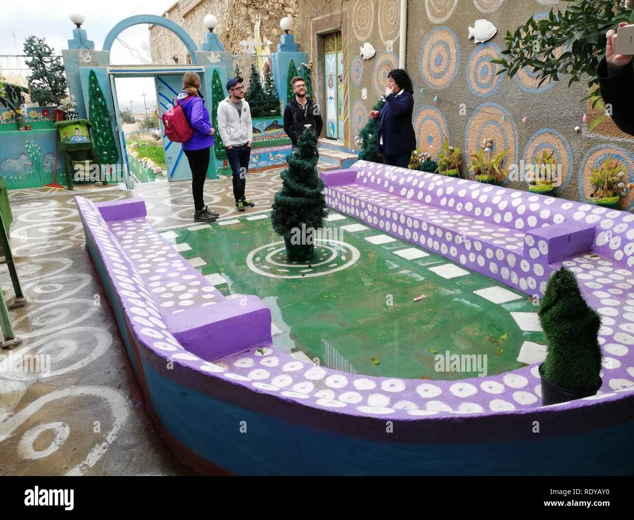 Artist Basima al-Safar's home in alQosh 29 Stock Photo - Alamy
