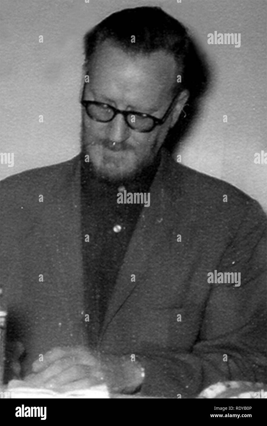 Artist Raymond Francis Robbins circa 1965 Stock Photo - Alamy