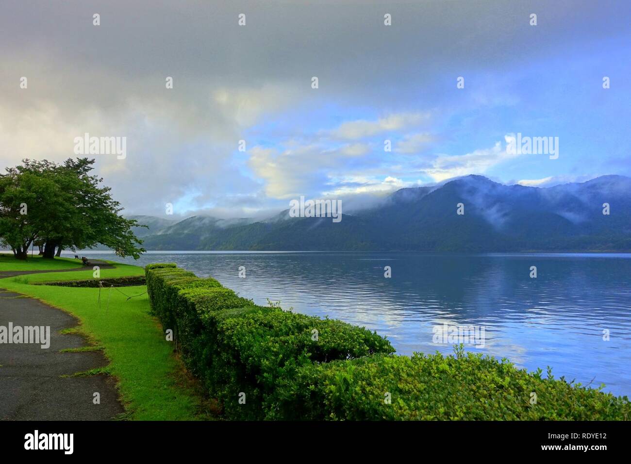 Ashinoko Lake - Hakone, Japan Stock Photo - Alamy