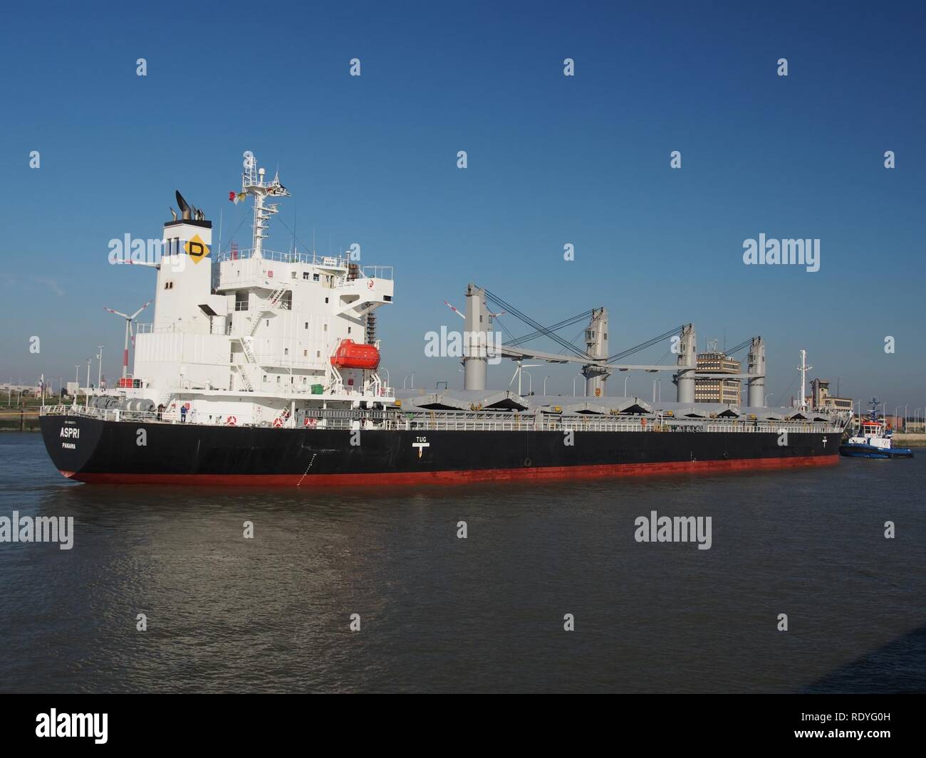 Aspri (ship, 2014) IMO 9658771, Port of Antwerp pic6 Stock Photo - Alamy