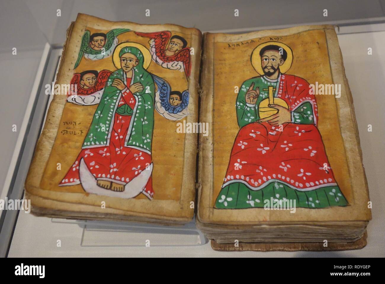 Assumption of the Virgin and God the Father Holding an Orb, Coptic ...