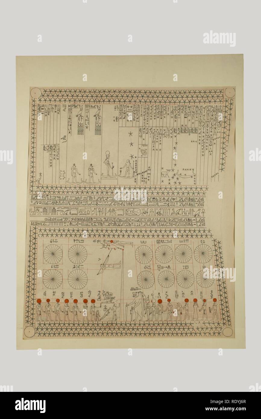 Astronomical Ceiling, Tomb of Senenmut Stock Photo - Alamy