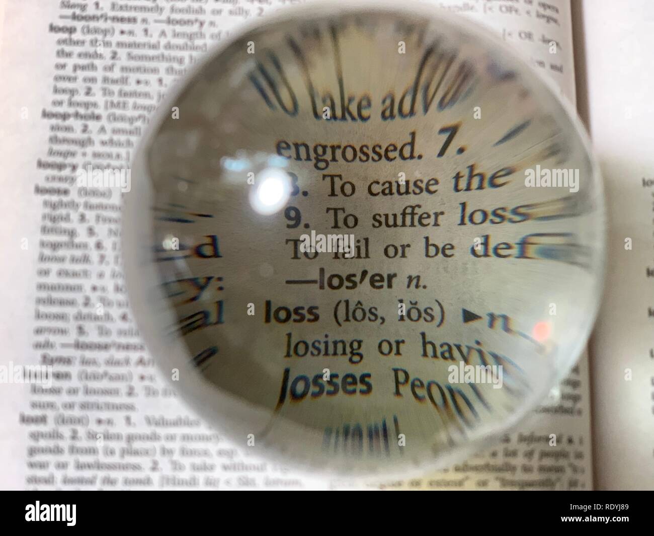 Loser text hi-res stock photography and images - Alamy