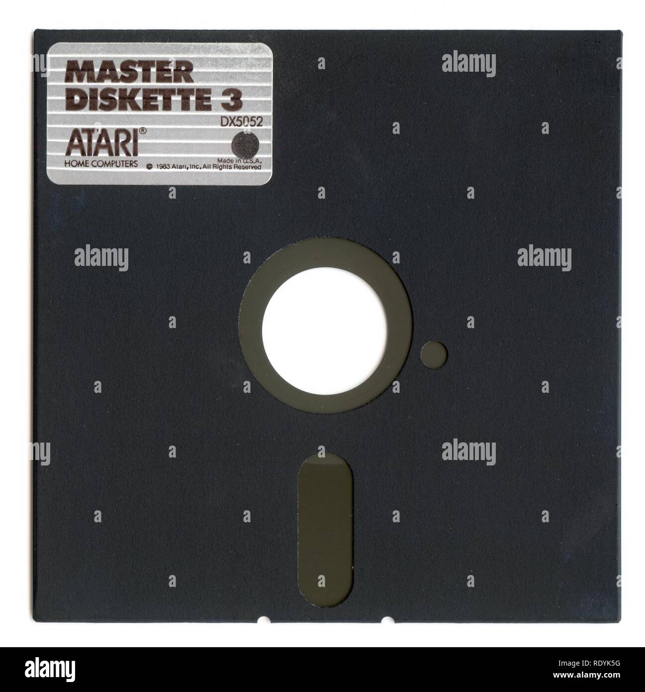 Atari Master Diskette 3 DOS 3 Floppy Disk Stock Photo - Alamy