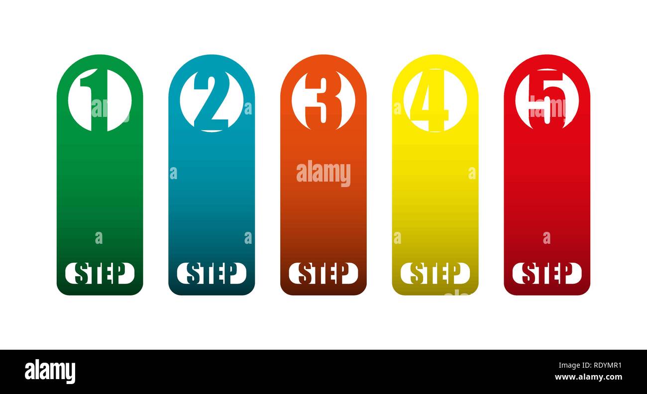 Infographics for visual design of business strategy, project and ...