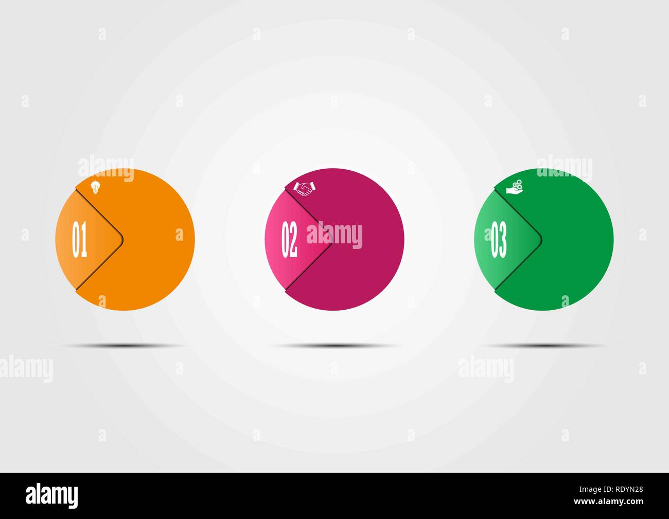 Infographics for visual design of business projects, strategies and ...