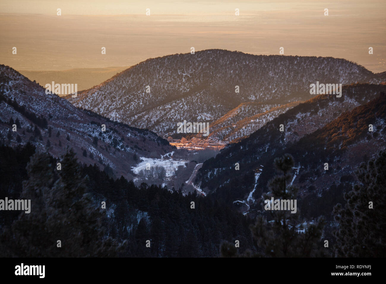 Winter in the sacramento mountains hi-res stock photography and images ...