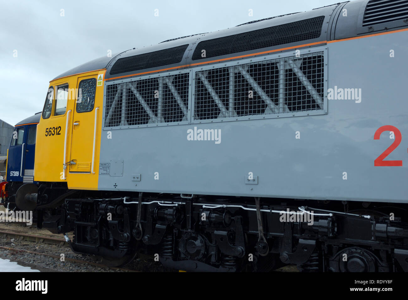 Class 56 diesel electric locomotive hi-res stock photography and images ...