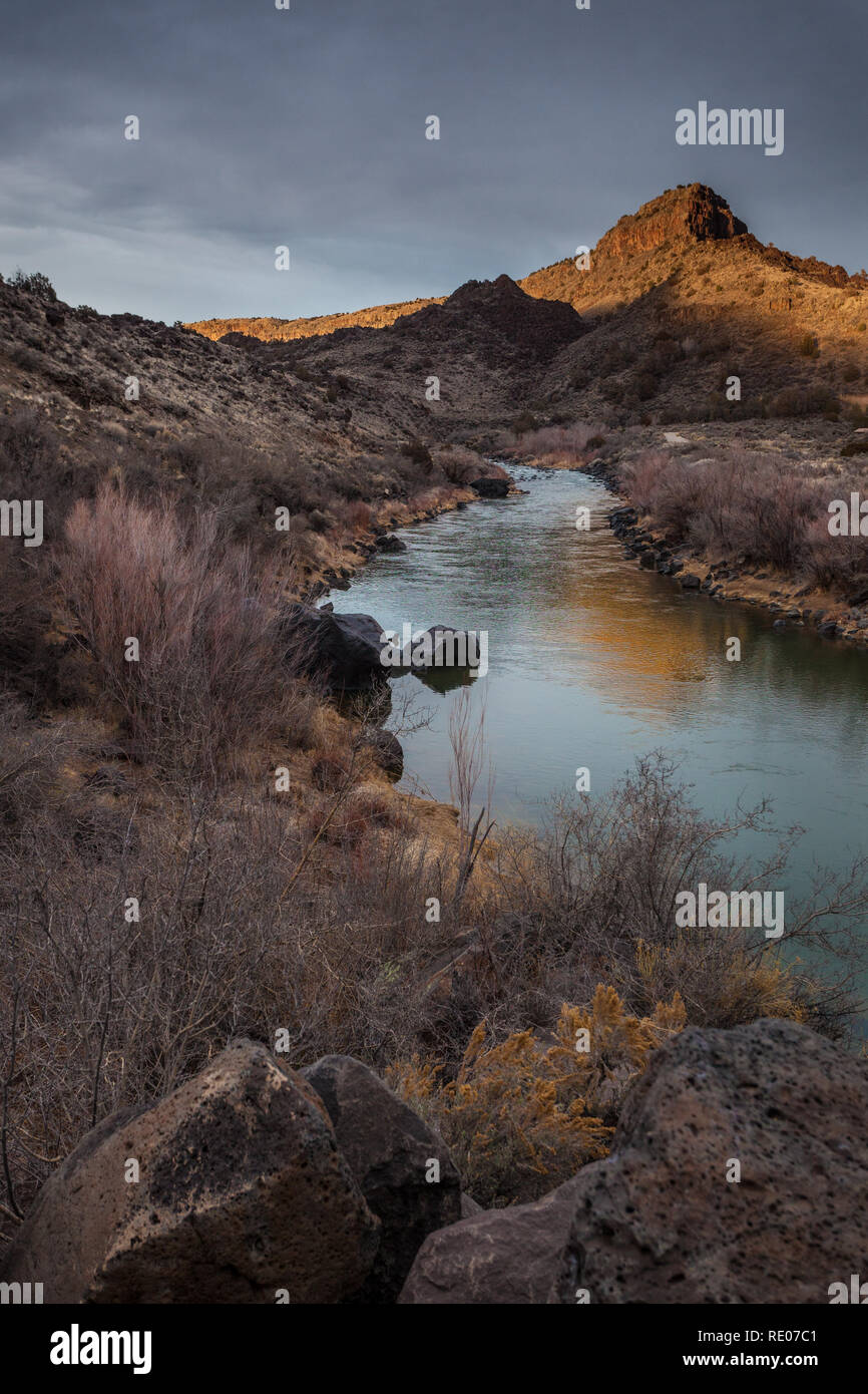 Rio grande river gorge taos hi-res stock photography and images - Alamy