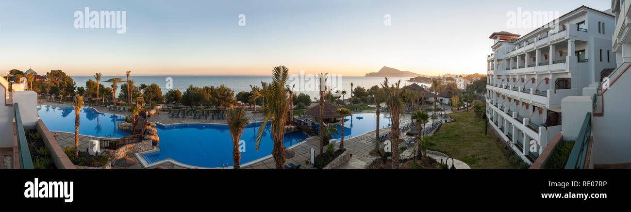 Spain benidorm pool hi-res stock photography and images - Alamy