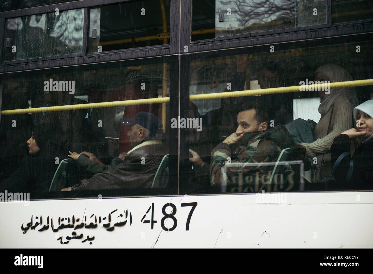 Some Photos show how difficult to get a public transportation in ...