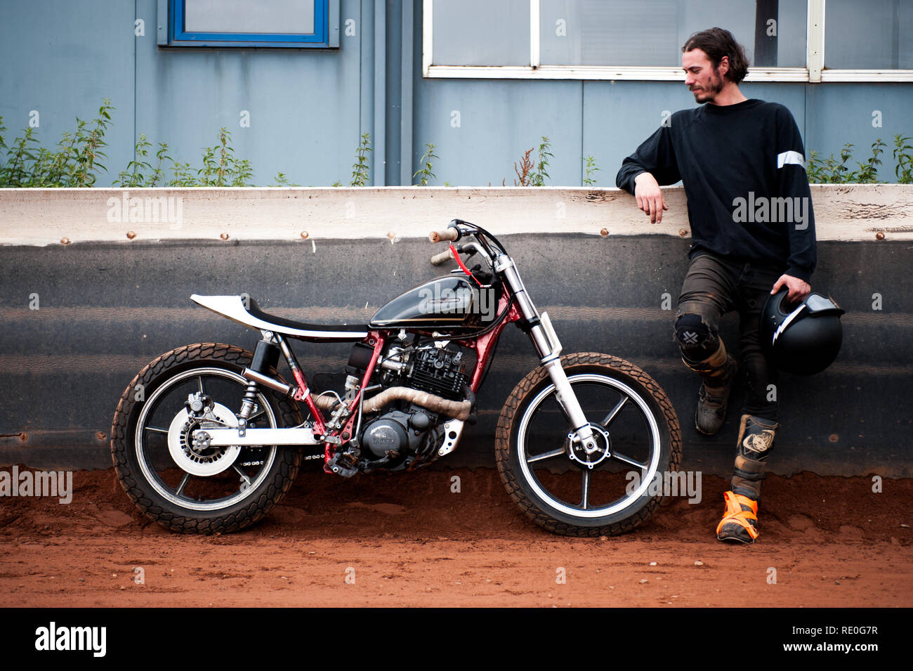 Speedway in Lelystad - Netherlands Stock Photo - Alamy