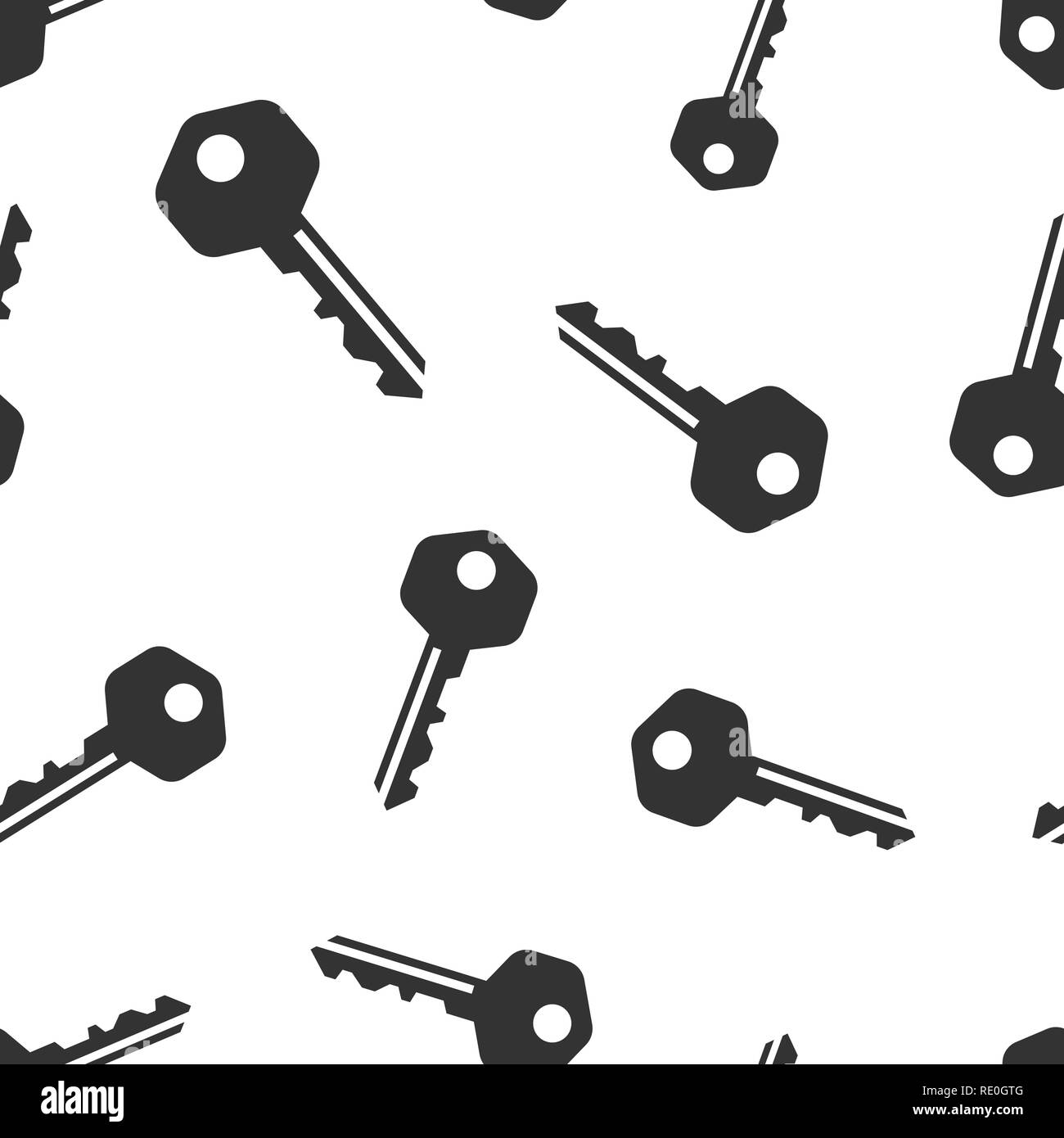 Key icon seamless pattern background. Access login vector illustration ...