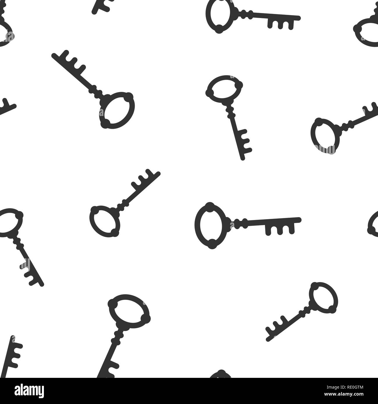 Key icon seamless pattern background. Access login vector illustration ...
