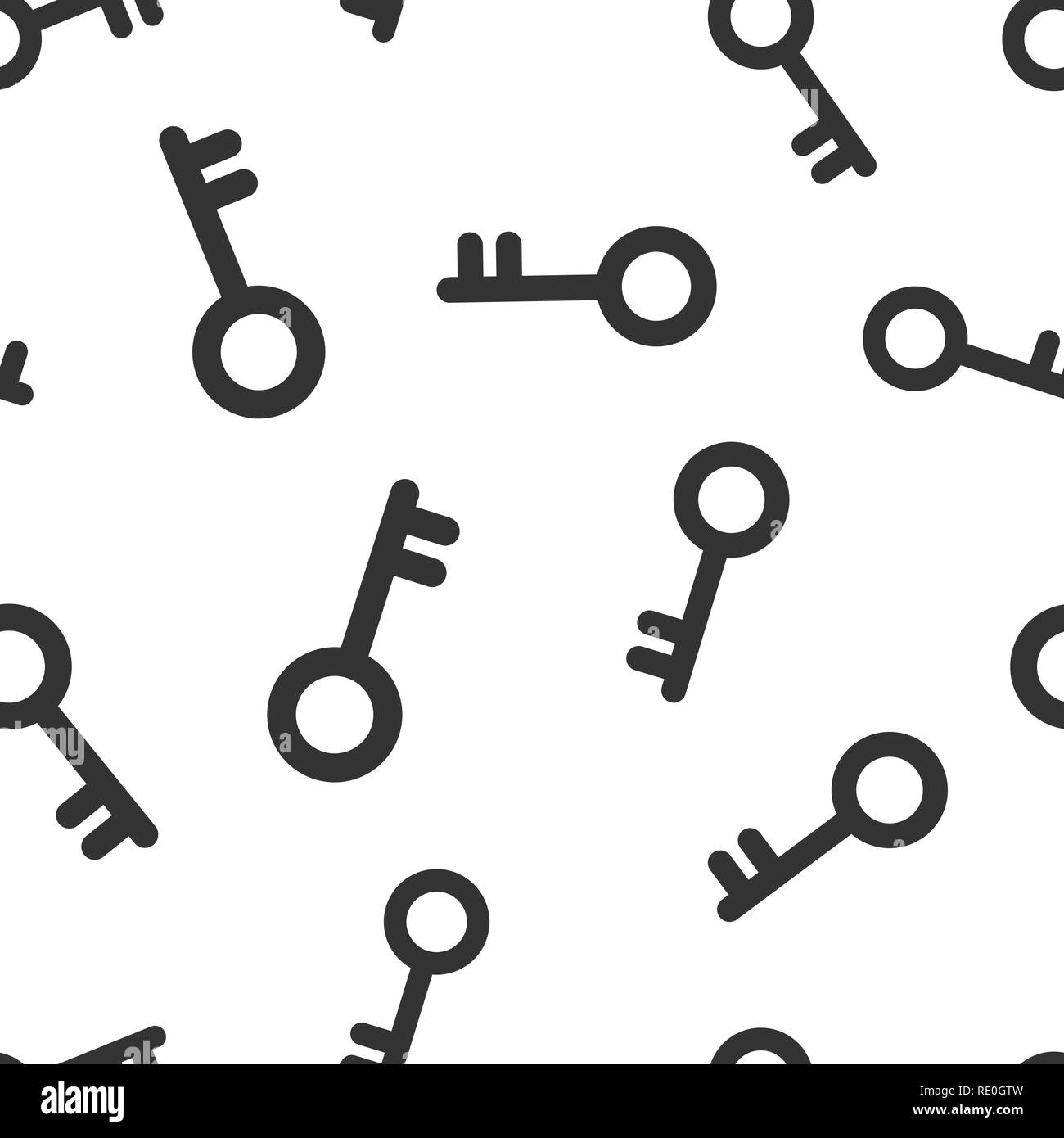 Key icon seamless pattern background. Access login vector illustration ...