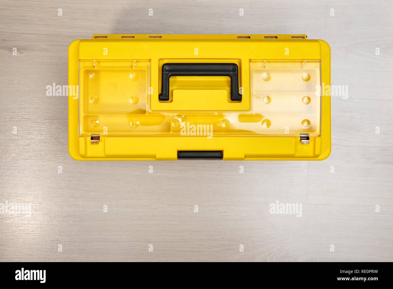 Empty plastic box tools hi-res stock photography and images - Alamy