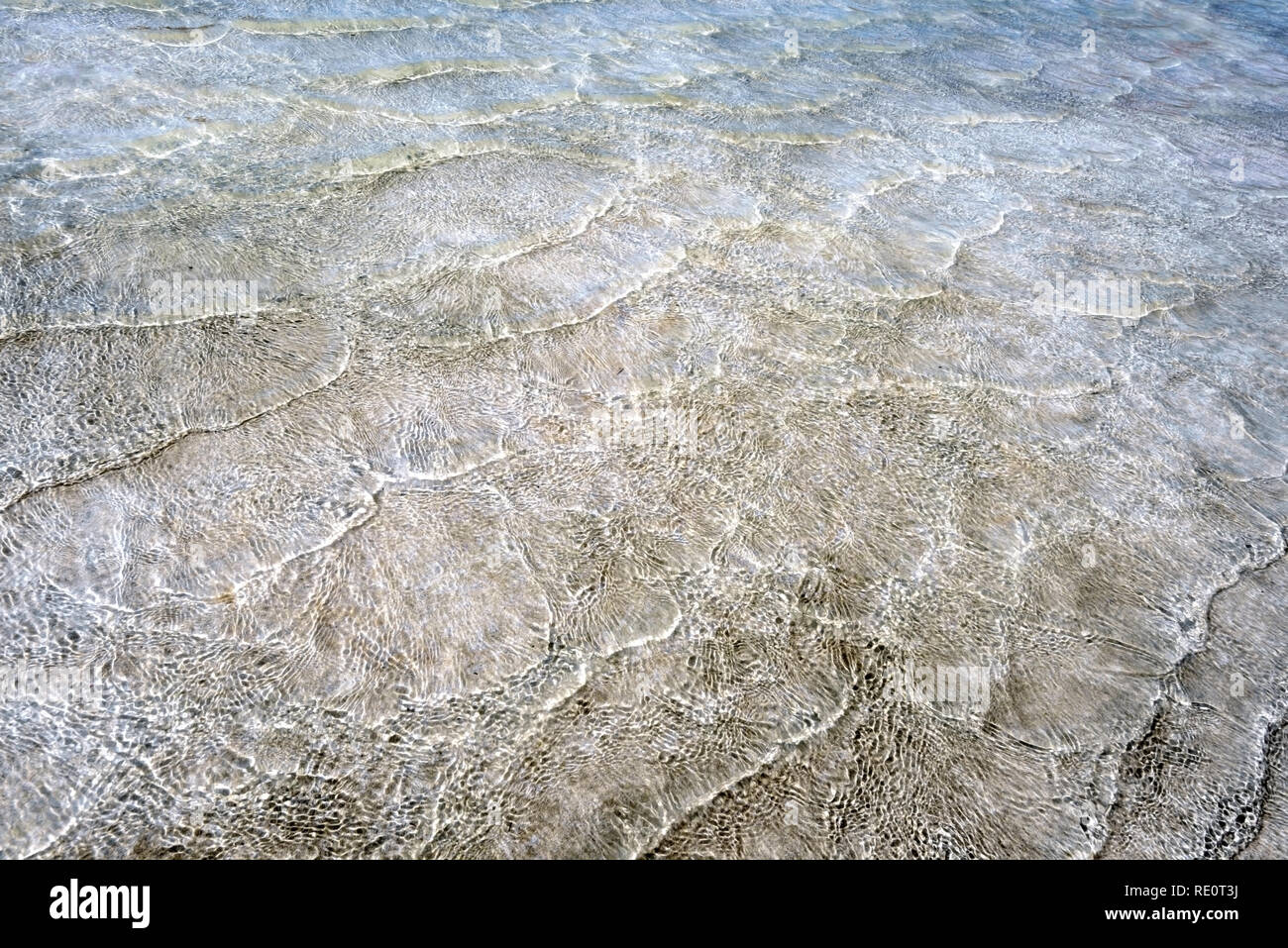 Empty background with natural textured pattern created by small sea ...