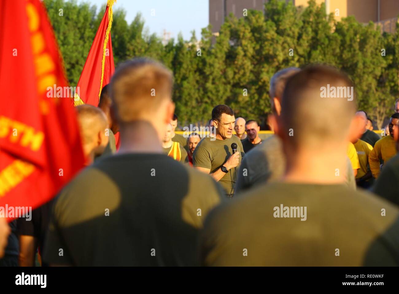 U.S. Marine Brig. Gen. Francis L. Donovan, Commanding General Naval ...