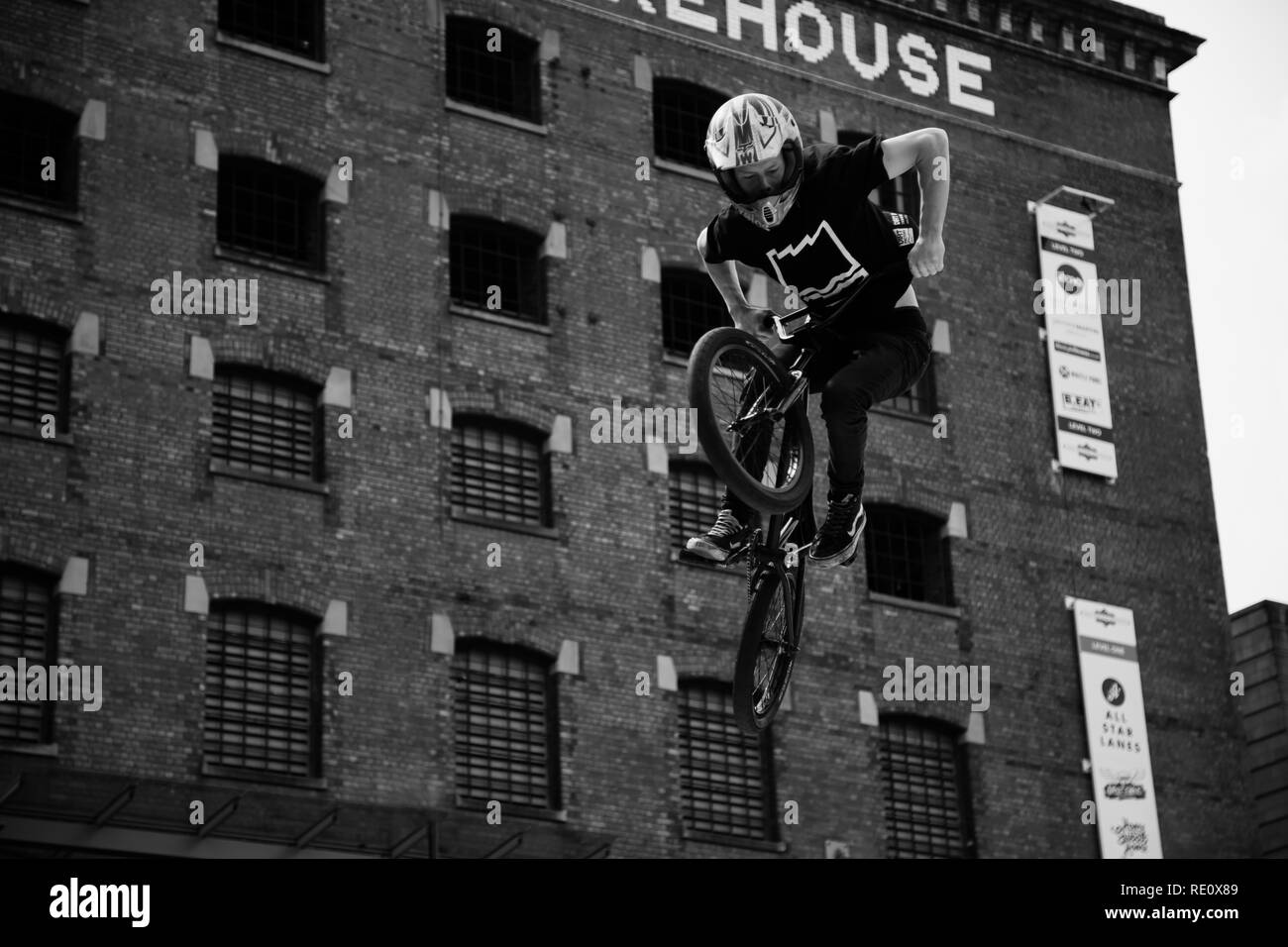 Bmx Black and White Stock Photos & Images - Alamy