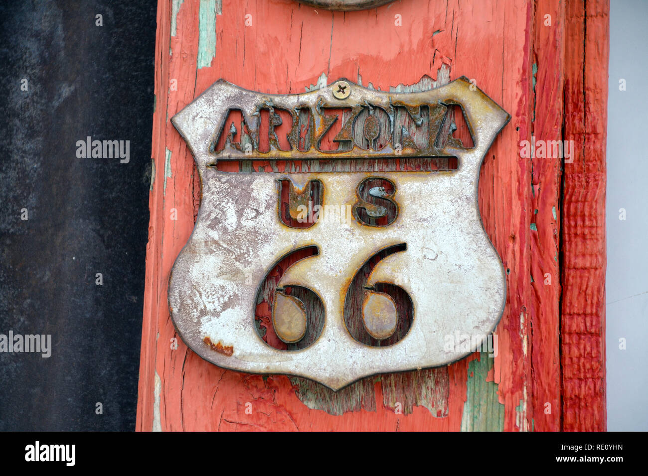 Old route 66 landmarks hi-res stock photography and images - Alamy
