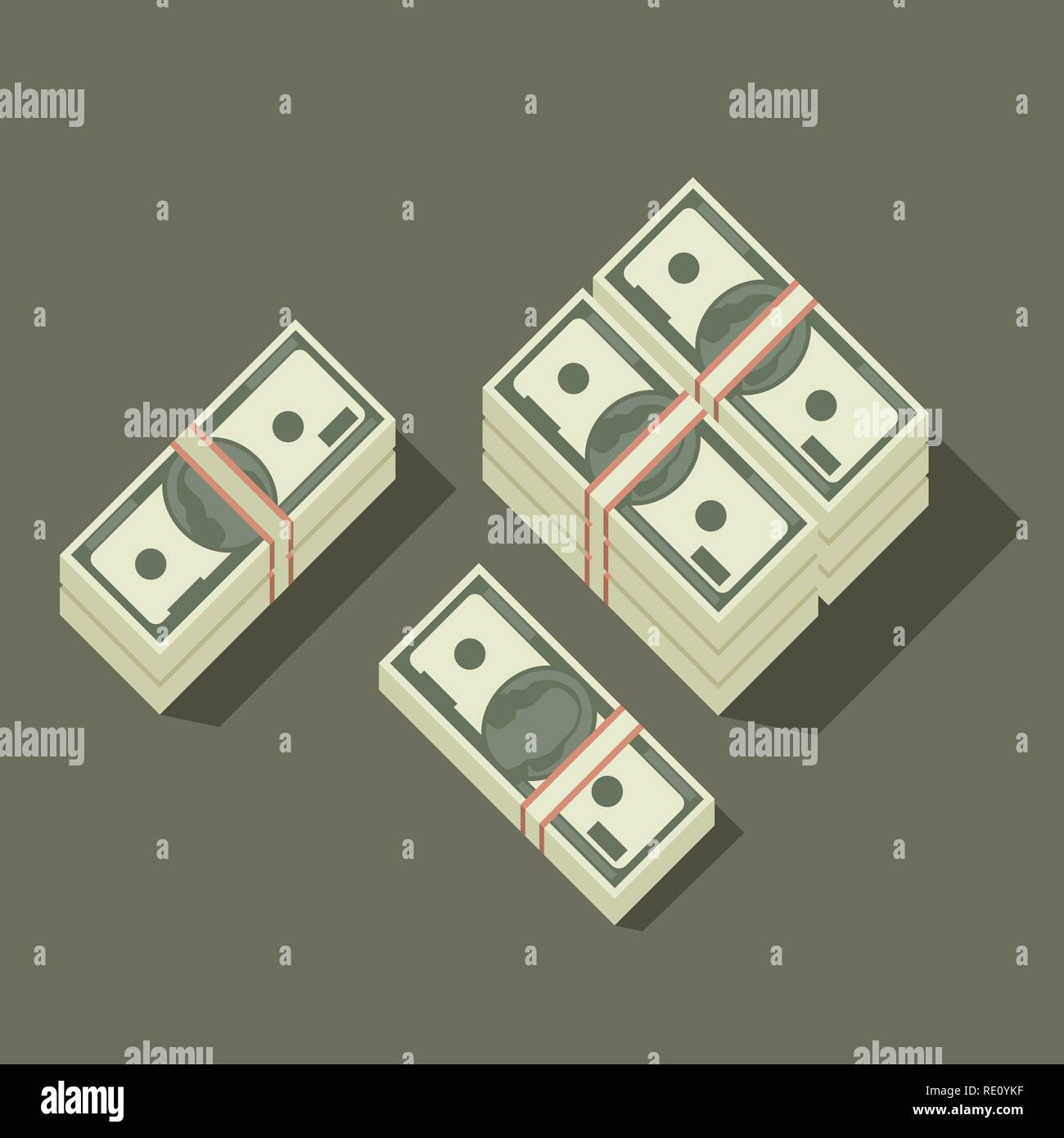 Stacked pallet Stock Vector Images - Alamy