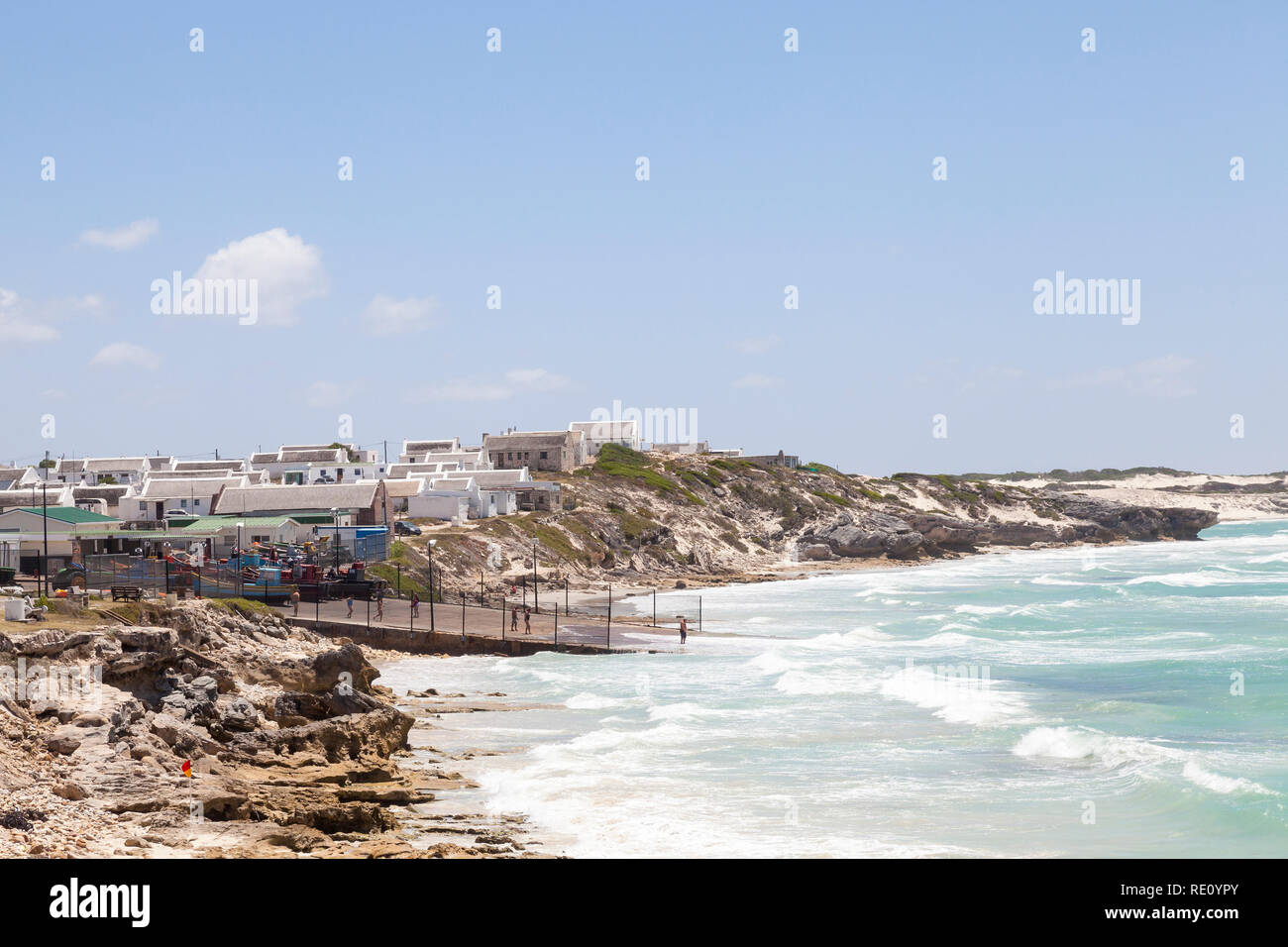 The quaint fishing village of Arniston, Agulhas, Western Cape, South ...
