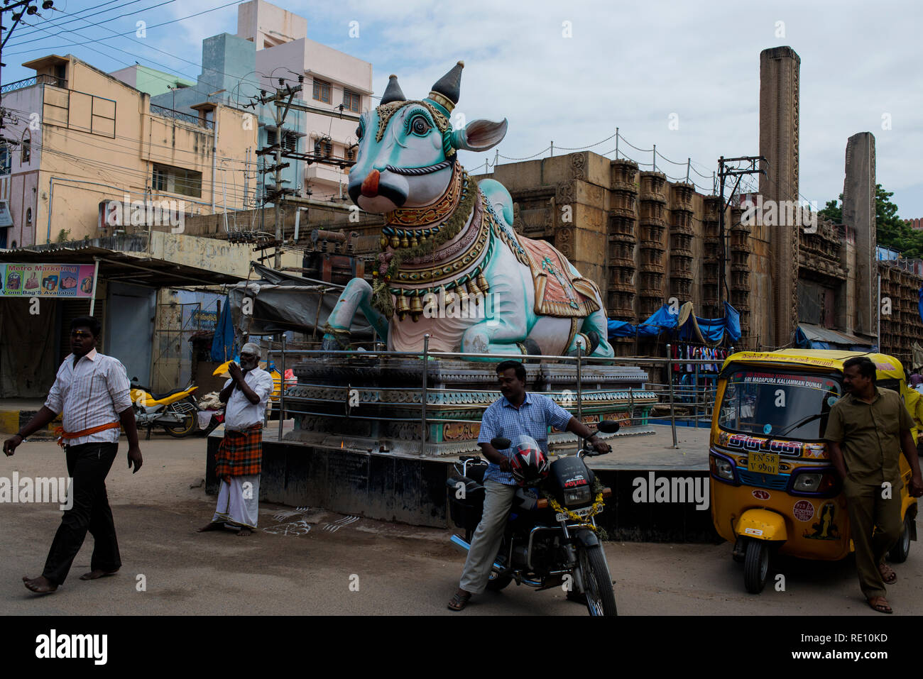 Auto rickshaw tamil nadu india hi-res stock photography and images - Alamy