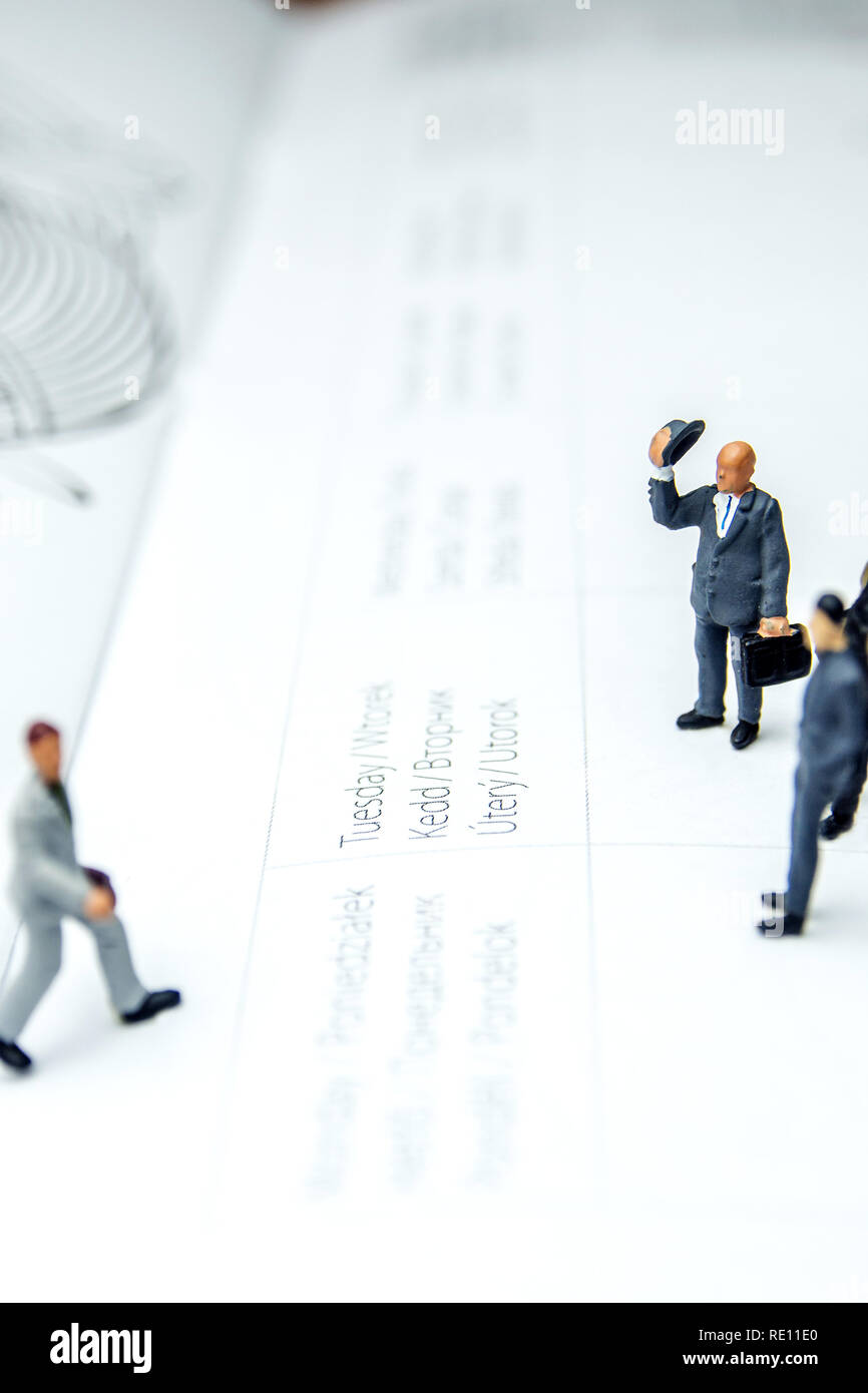 Figurines on a desk hi-res stock photography and images - Alamy