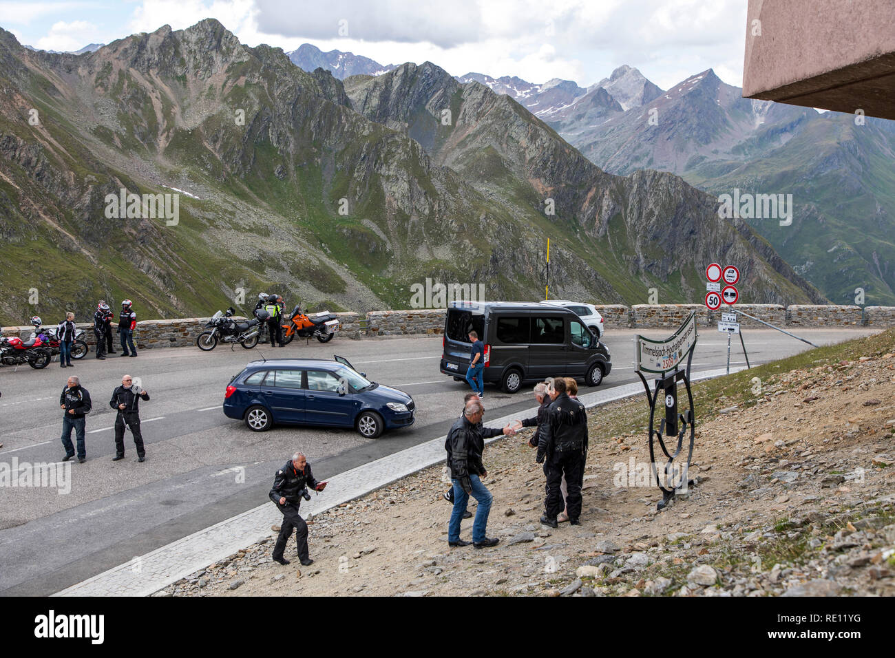 Timmelsjoch high alpine road hi-res stock photography and images - Alamy