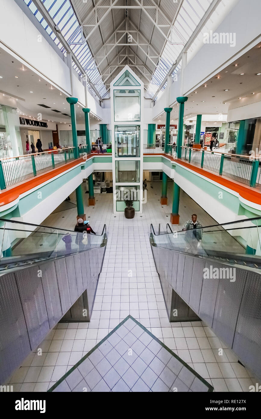 Johannesburg, South Africa - July 05 2011: Inside Interior of Alberton ...