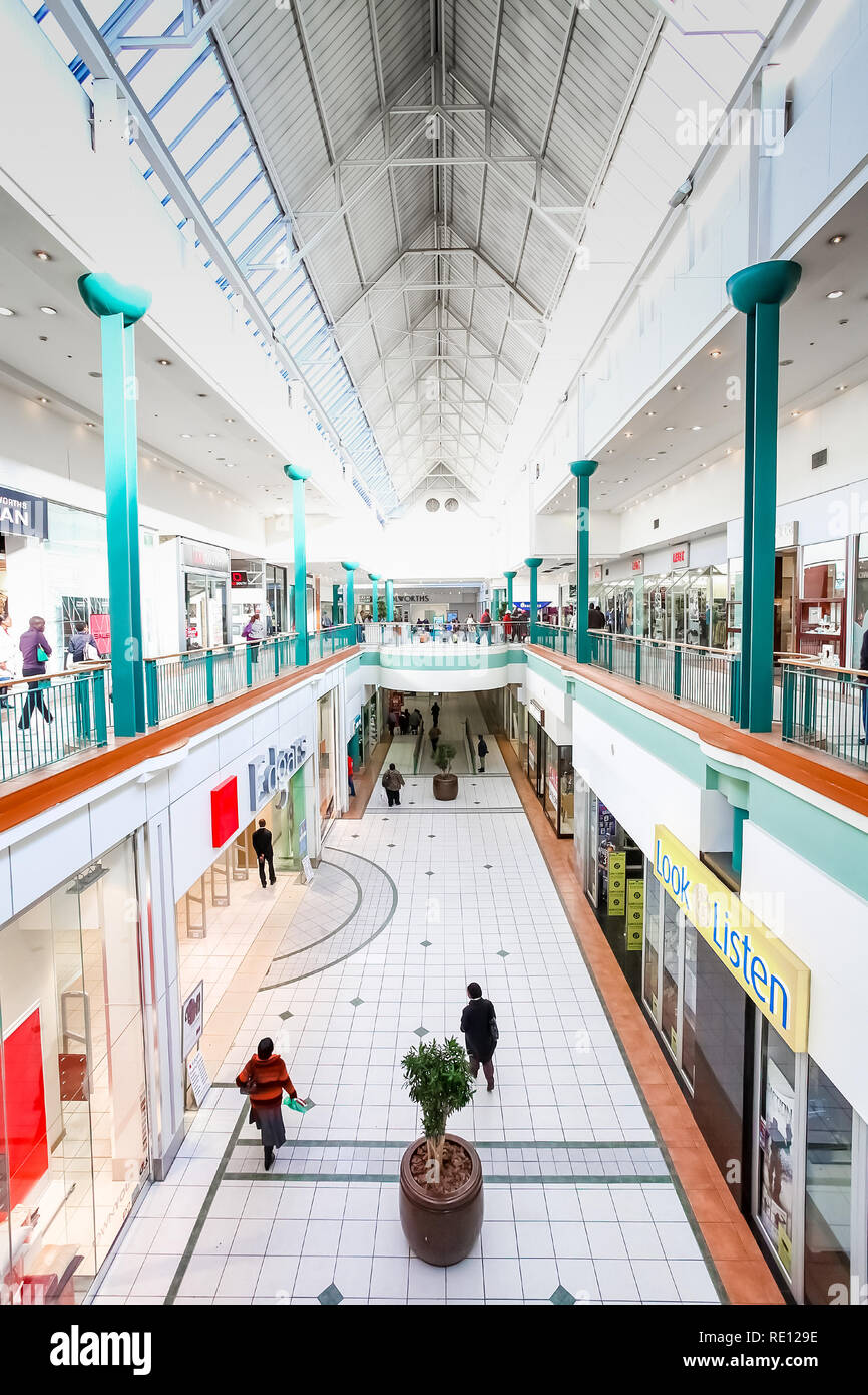 Johannesburg, South Africa - July 05 2011: Inside Interior of Alberton ...