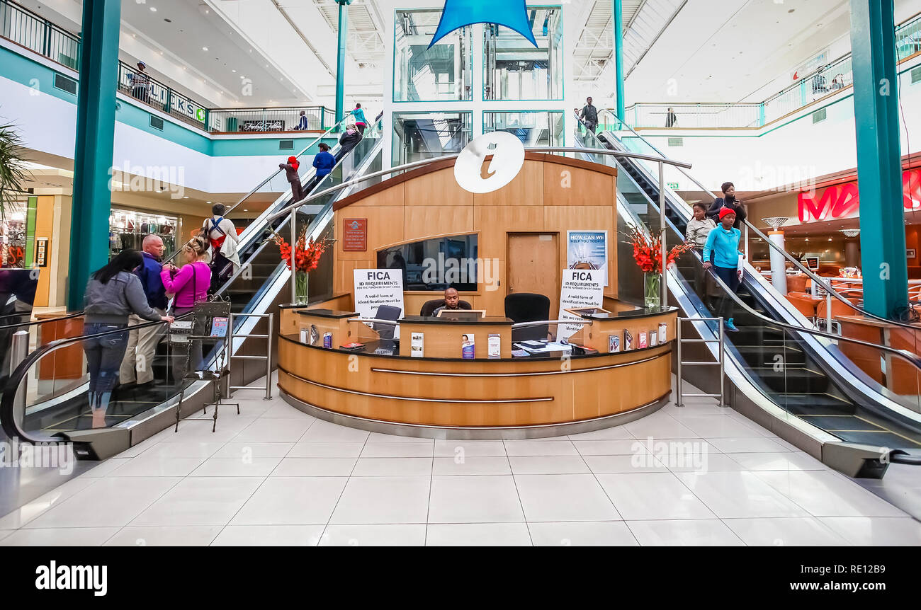 Johannesburg, South Africa - July 05 2011: Inside Interior of Alberton ...
