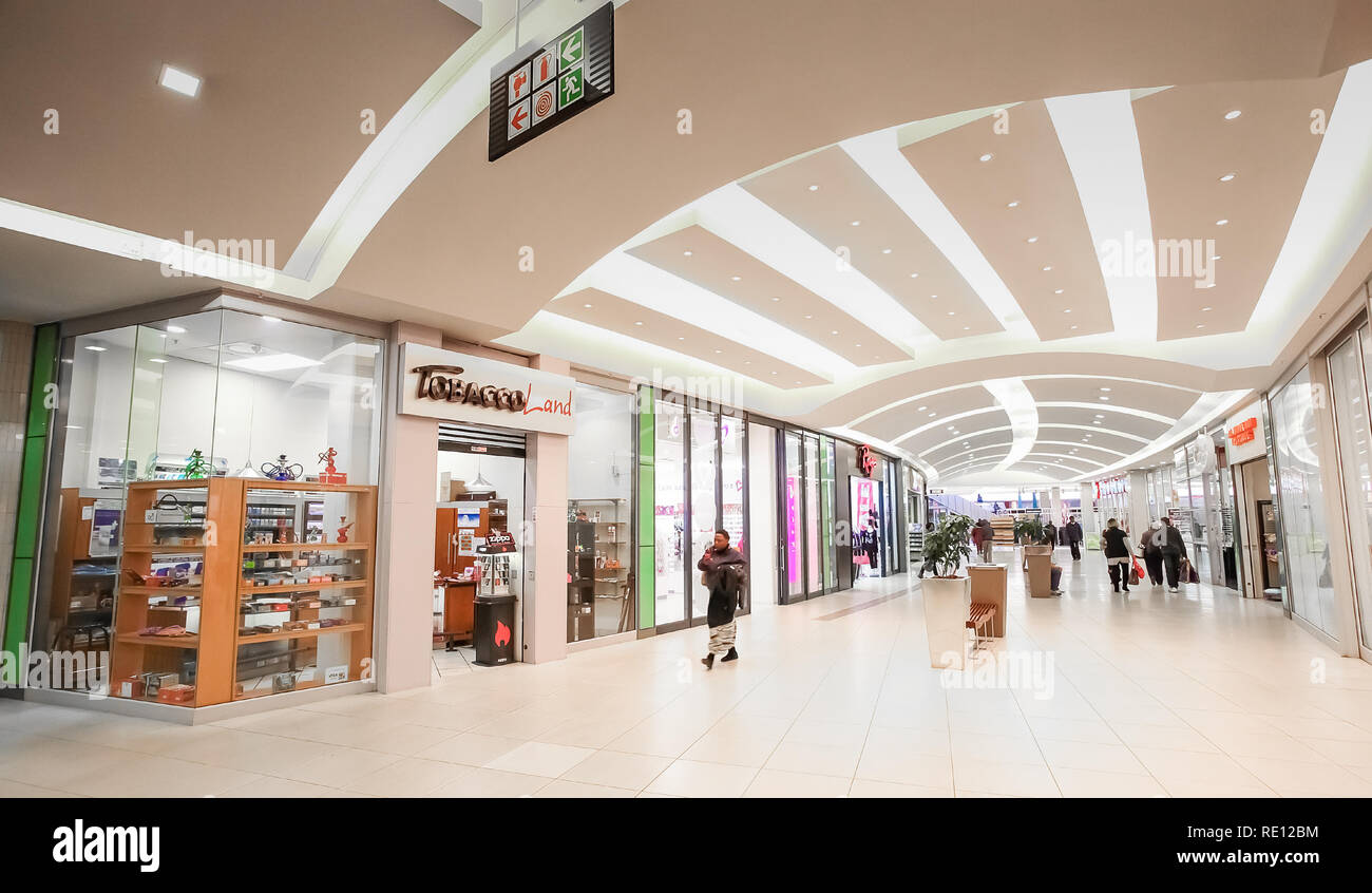 Johannesburg, South Africa - July 05 2011: Inside Interior of Alberton ...