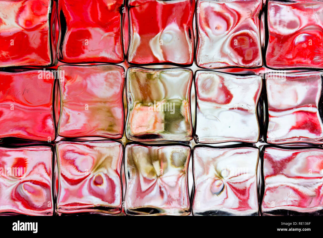 Colorful image distorted through square blocks Stock Photo - Alamy