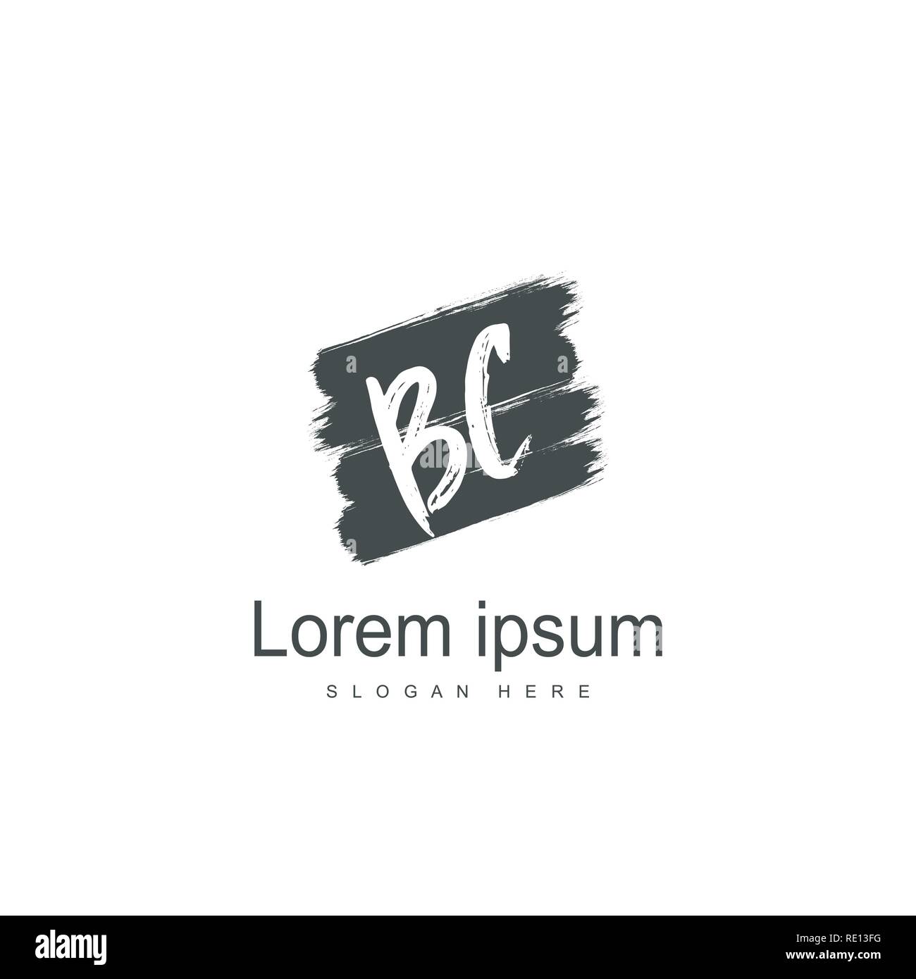 Letter Logo BC Template Vector Design Stock Vector Image & Art - Alamy