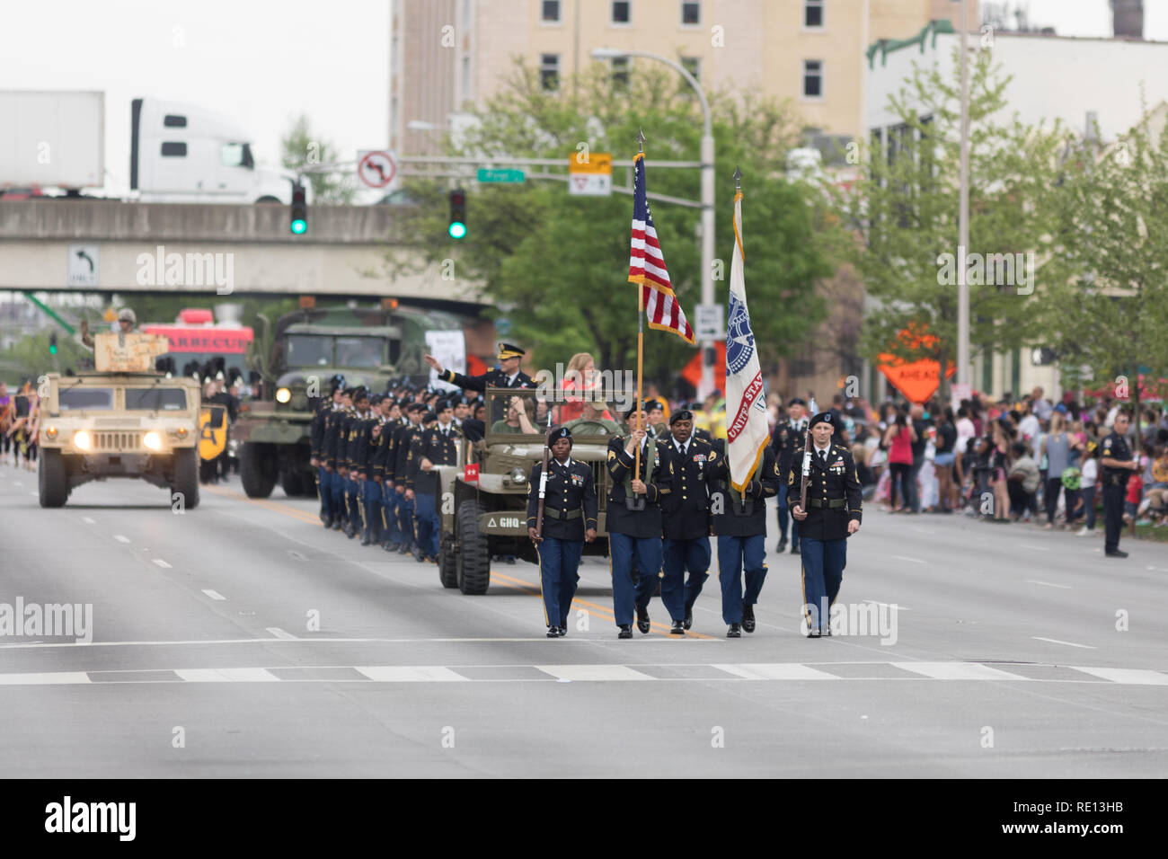 United states army marching hi-res stock photography and images - Alamy